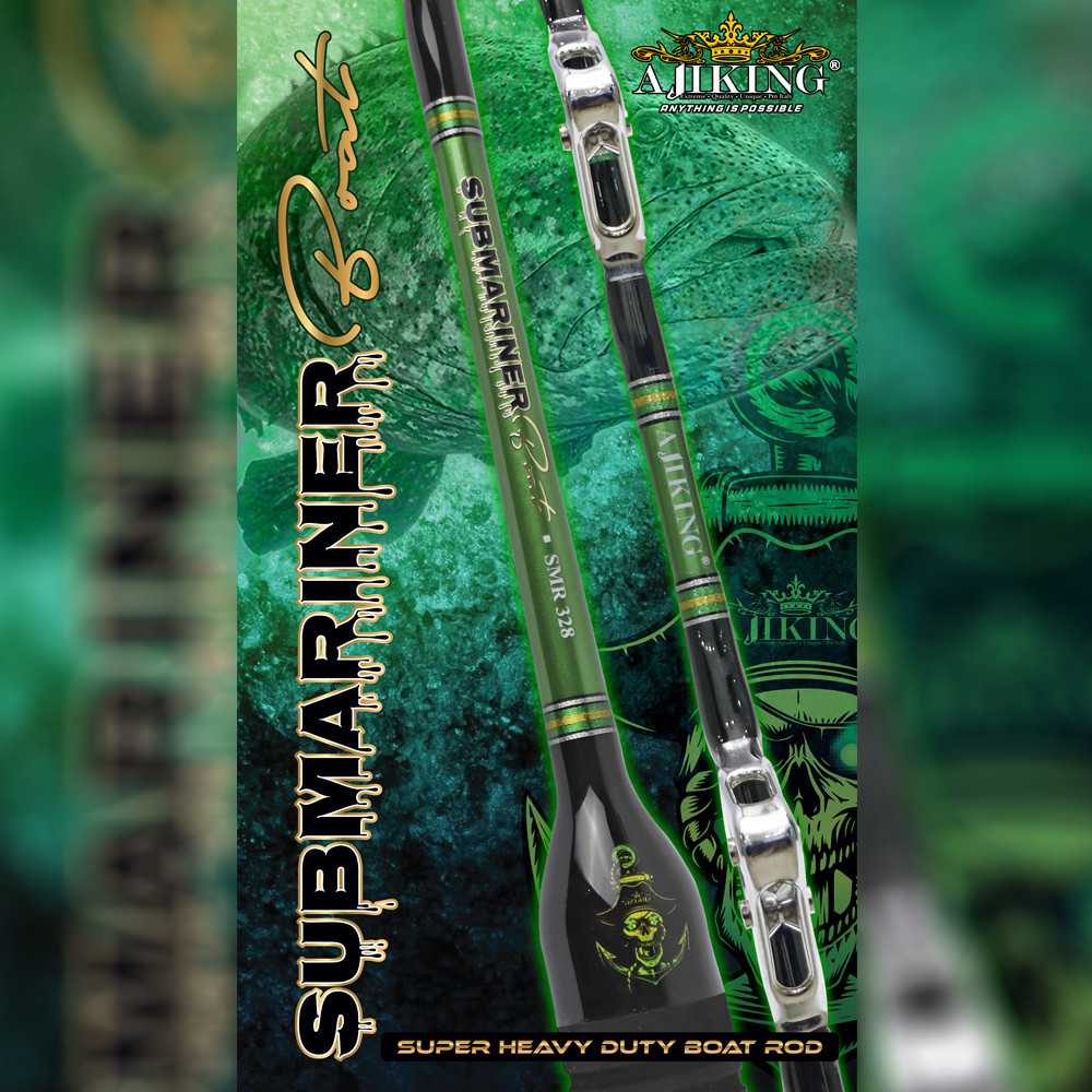Ajiking Submariner Boat Joran Pancing Bot 1.01M-1.46M | Air Masin ...