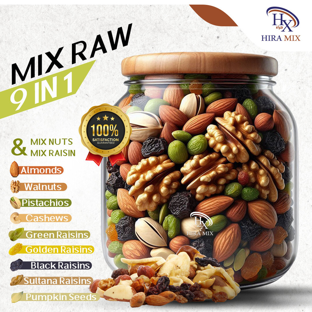 Mix Nuts Cashew | Almond | Pistachio | Walnut Healthy Mixed Nuts 150g ...
