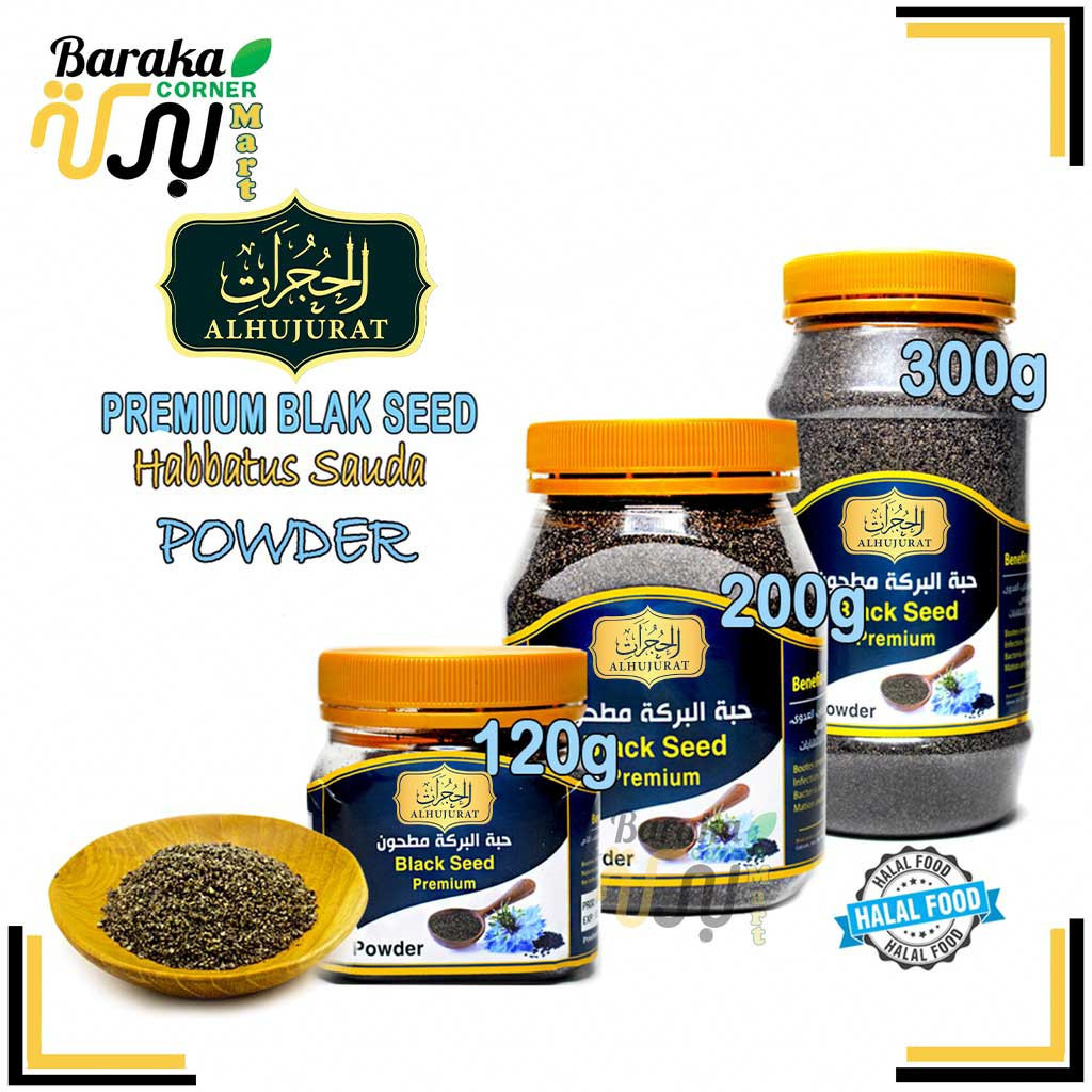 Al Hujurat Black Seed and Premium Powder Habbatussauda Biji & Serbuk ...