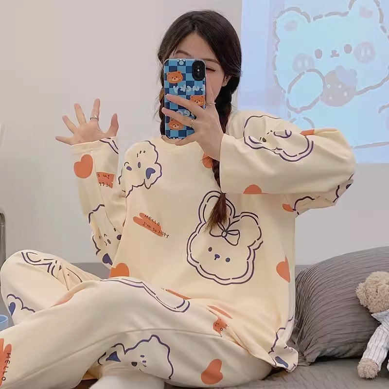 Sanrio Cinnamoroll Pyjamas Women Plus Size Long Sleeve Sleepwear Woman ...