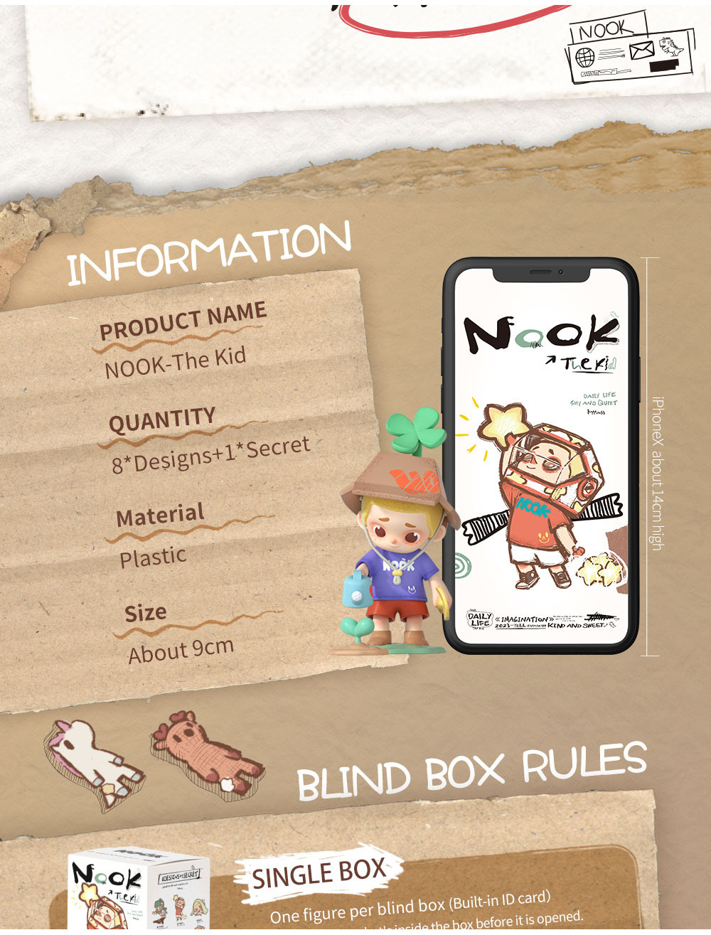 52TOYS Nook The Kid Series Blind Box Figure Toy | Shopee Malaysia