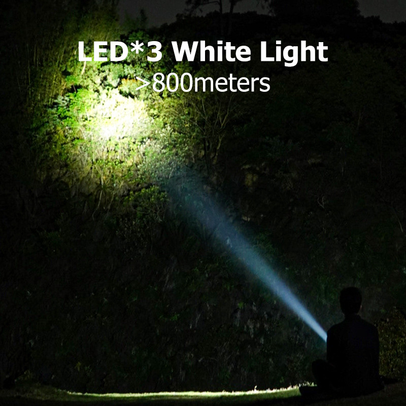 Smiling Shark SD0701 Led Bike Light Dual-Purpose Bicycle Light USB ...