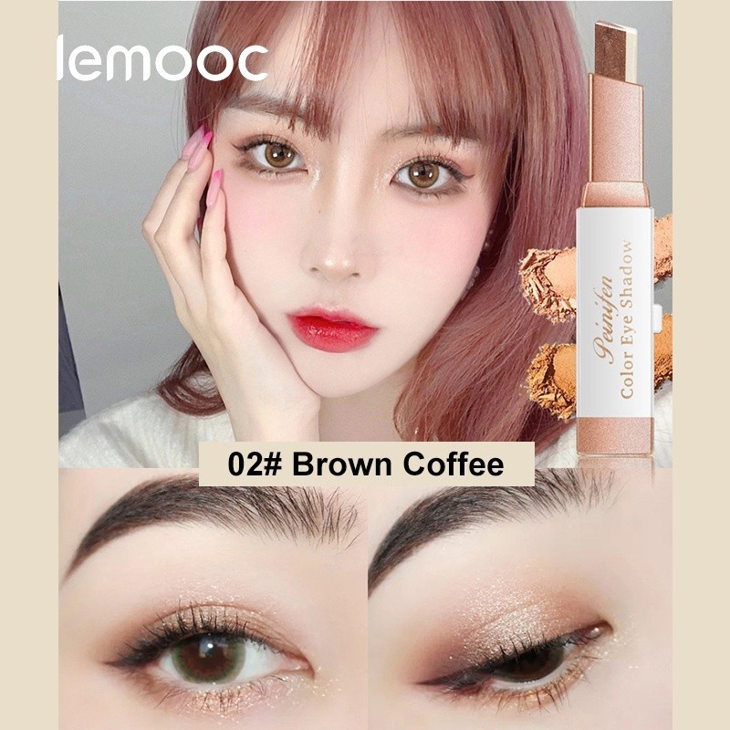 Two-Tone Gradient Eyeshadow Stick – Waterproof & Sweatproof Eye Makeup ...