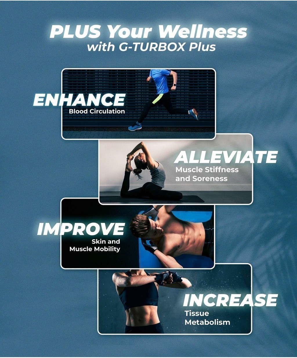 GINTELL G-Turbox Plus Massage Gun | Shopee Malaysia