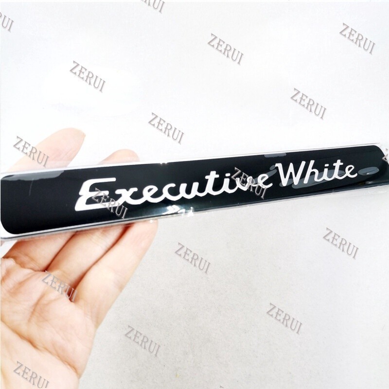 ZR 1 x Executive Black Executive White Logo Car Auto Decorative Emblem ...