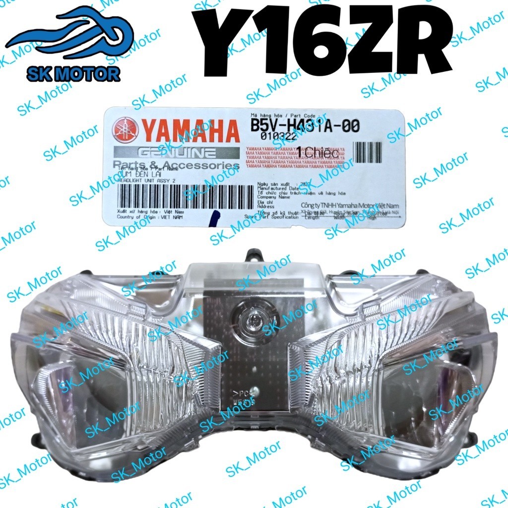 Yamaha Y16ZR Y16 Original Front Head Lamp Assy Light Headlamp HeadLight Position Lampu Depan ...