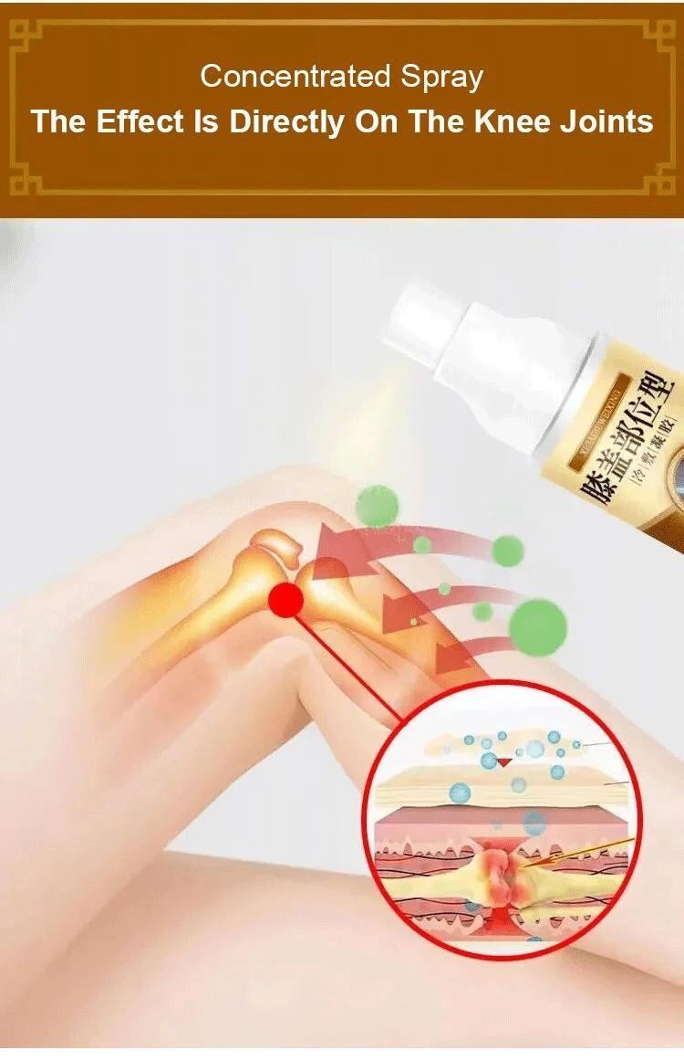 Y98 Knee pain relief cold compress spray knee Pain Relief Spray ...