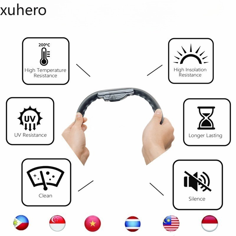 (Front+Rear 3pcs) MG ZS Wiper Blade Set for 2018 to 2023 model Z S SUV ...