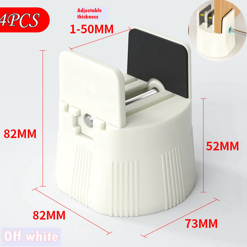 4pcs Bed Foot Increase Table Height Raiser Furniture Sofa Washing ...