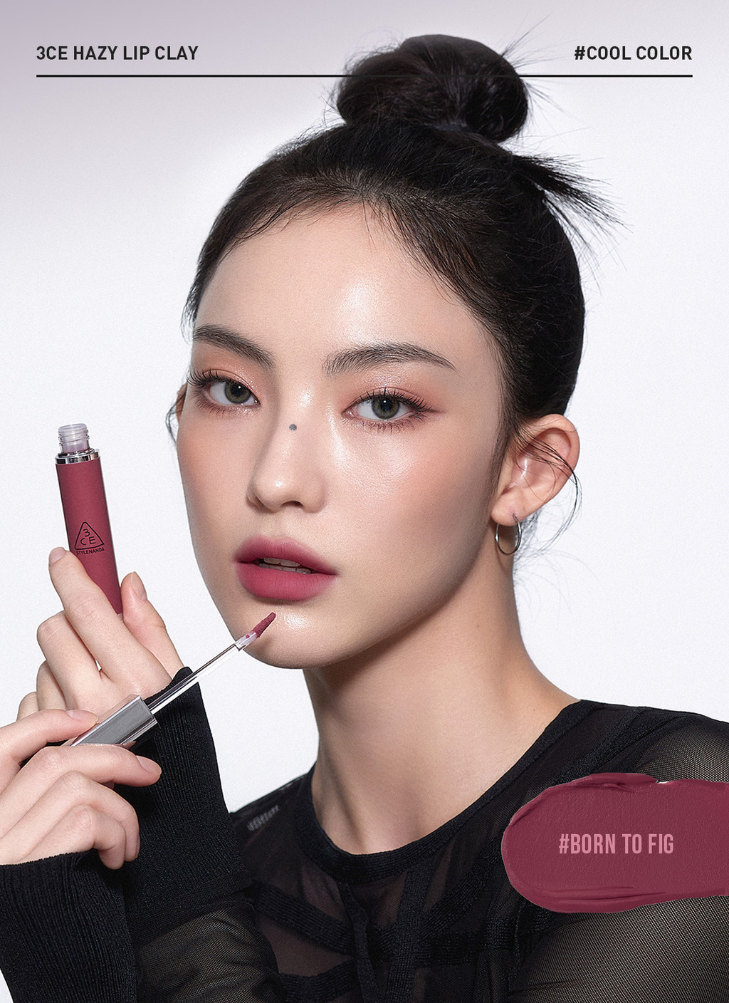 3CE Hazy Lip Clay Lipstick, Comfortable luxurious smooth nondrying clay ...