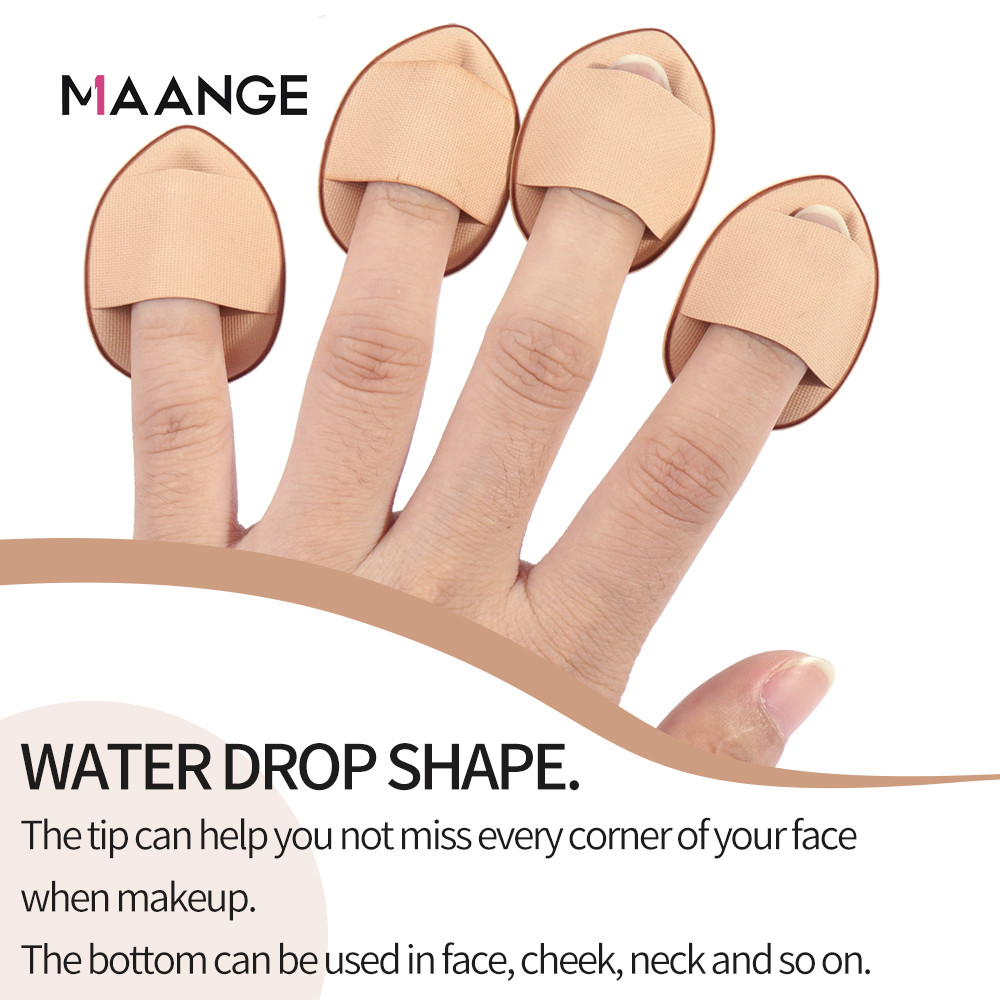 MAANGE 12Pcs Campuran Span Solek Serbuk Set Puff 3 Bentuk Untuk ...