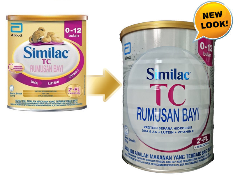 Similac TC Rumusan Bayi 820g (0-12 Months) | Shopee Malaysia