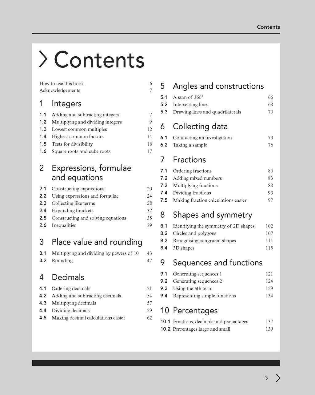 9 Cambridge Lower Secondary Mathematics Workbook 7 + Answer Year 7 Math ...