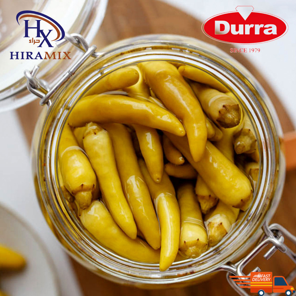 Durra Pepper Pickle | Pepper Pickled jeruk lada 600g مخلل فلفل | Shopee ...