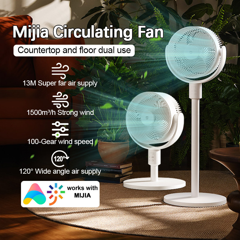 Xiaomi Mijia Smart Air Circulation Fan Desktop Floor Fan Dual Mode ...