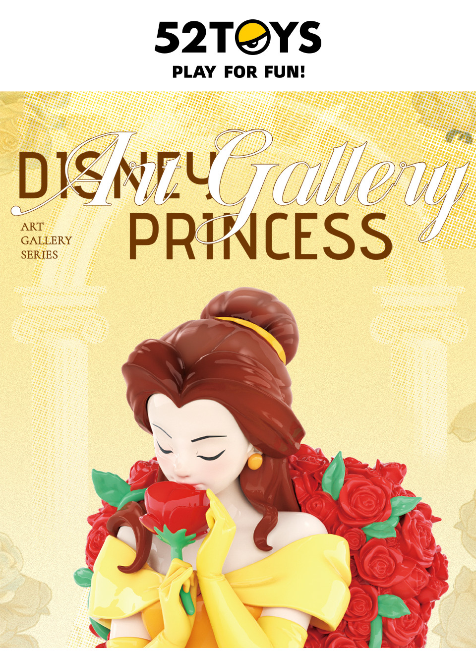 52TOYS Disney Princess Art Gallery Series Blind Box Figure Toy | Shopee Malaysia
