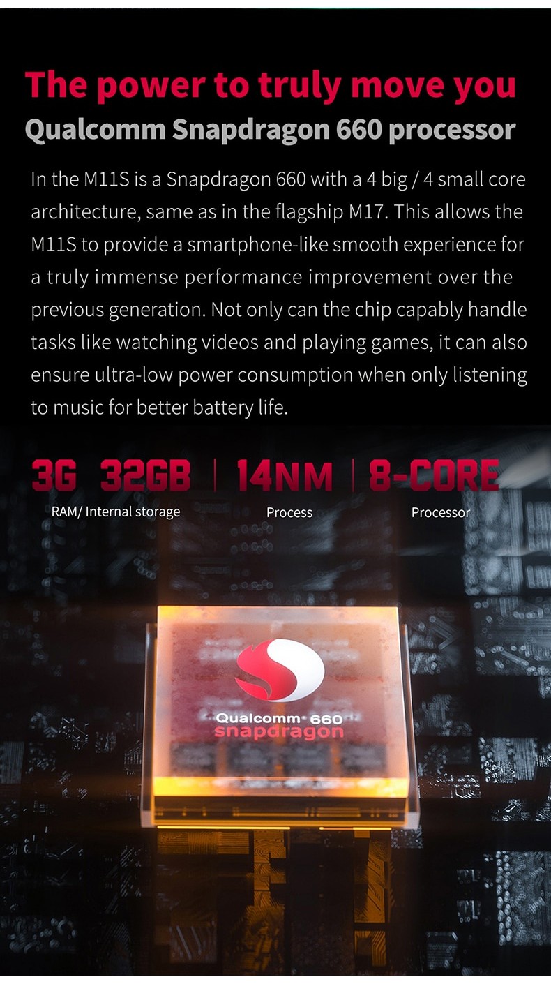 FiiO M11S, Portable Digital Audio Player: MQA Android Snapdragon 660 ...