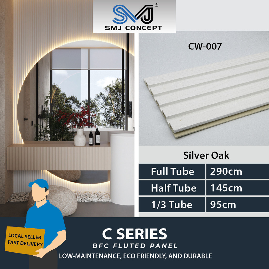 SMJ CONCEPT® Fluted Panel C Series Minimalist Chic (CW007) | Simple ...