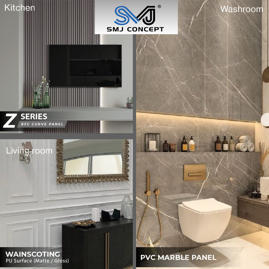 SMJ CONCEPT® Fluted Panel V Series Refined Luxury (ALL) | Perfect For ...