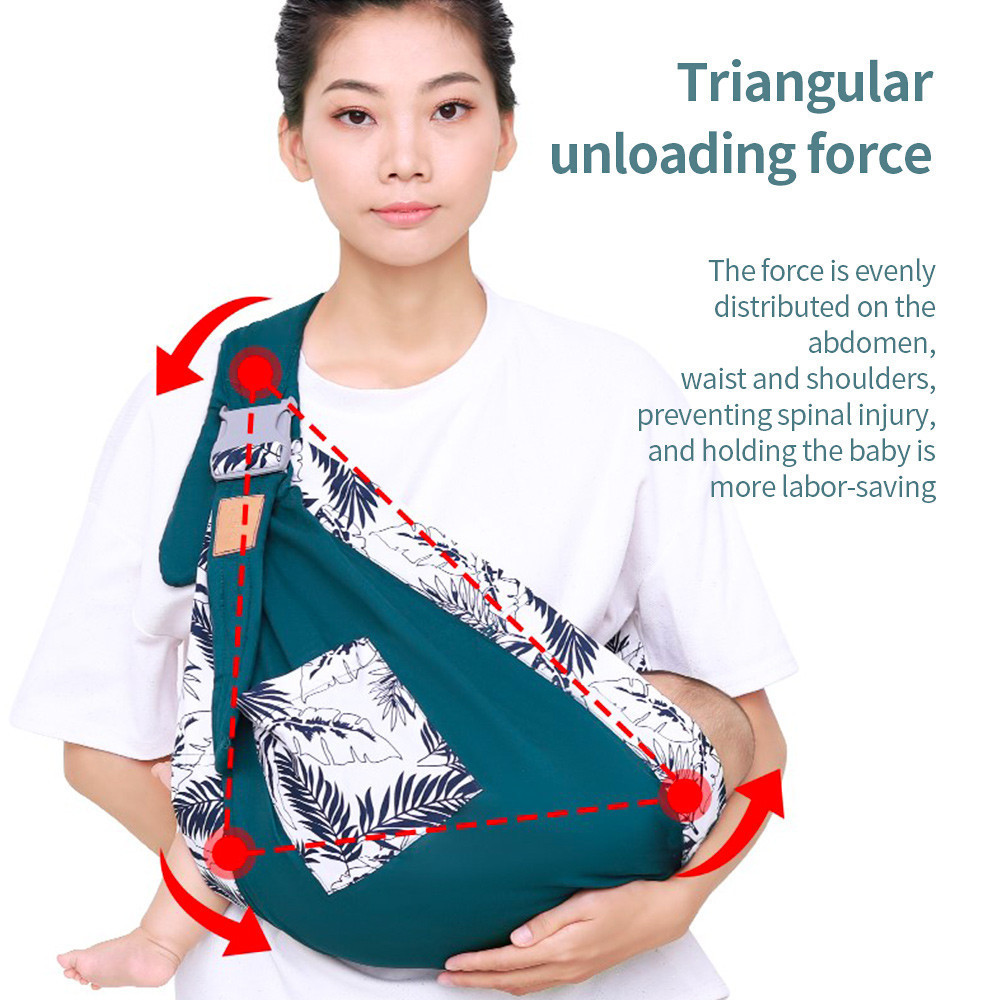 Lakoe Baby Carrier Sling – Ergonomic Newborn Wrap with Breastfeeding ...