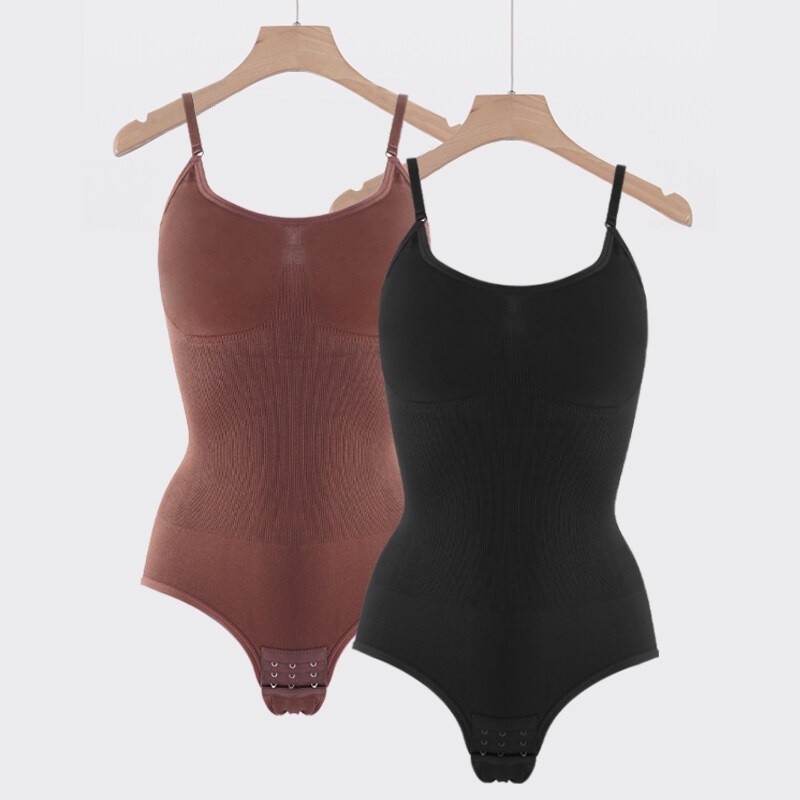 CMENIN Bodysuit Lancar Skims Shapewear Satu Keping Backless Body ...