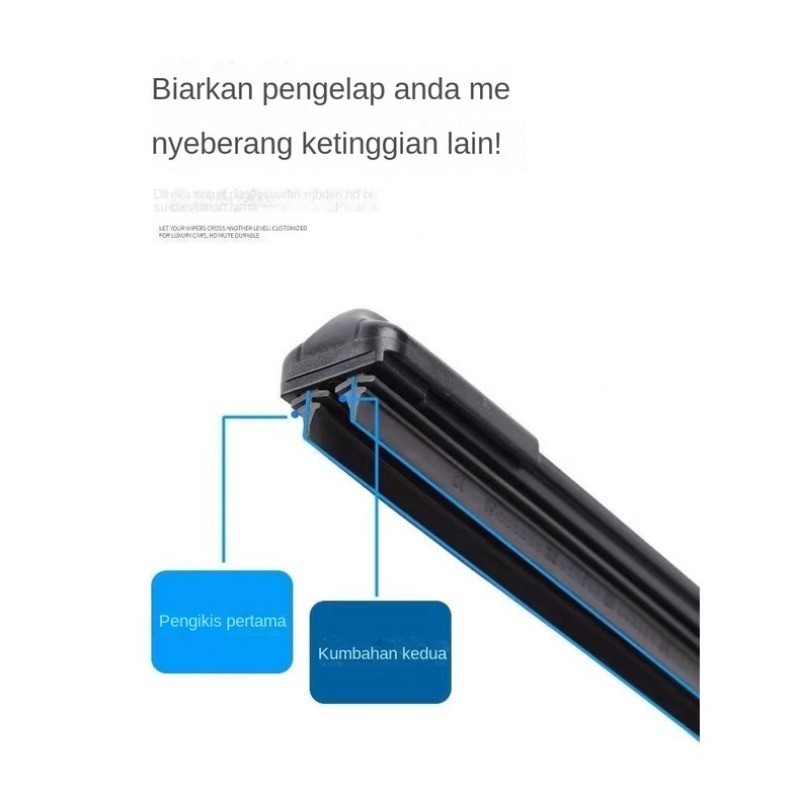 Proton WIRA Dedicated Wiper PROTON SATRIA NEO (2006-2015) Double Rubber ...