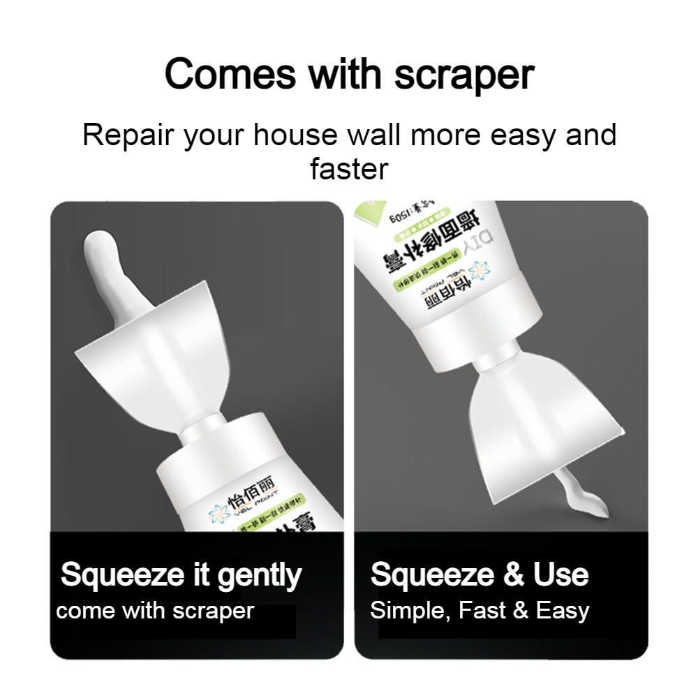 Cat Putih Spray Dinding Wall White Paint 2025 Repair Baiki Simen Retak ...