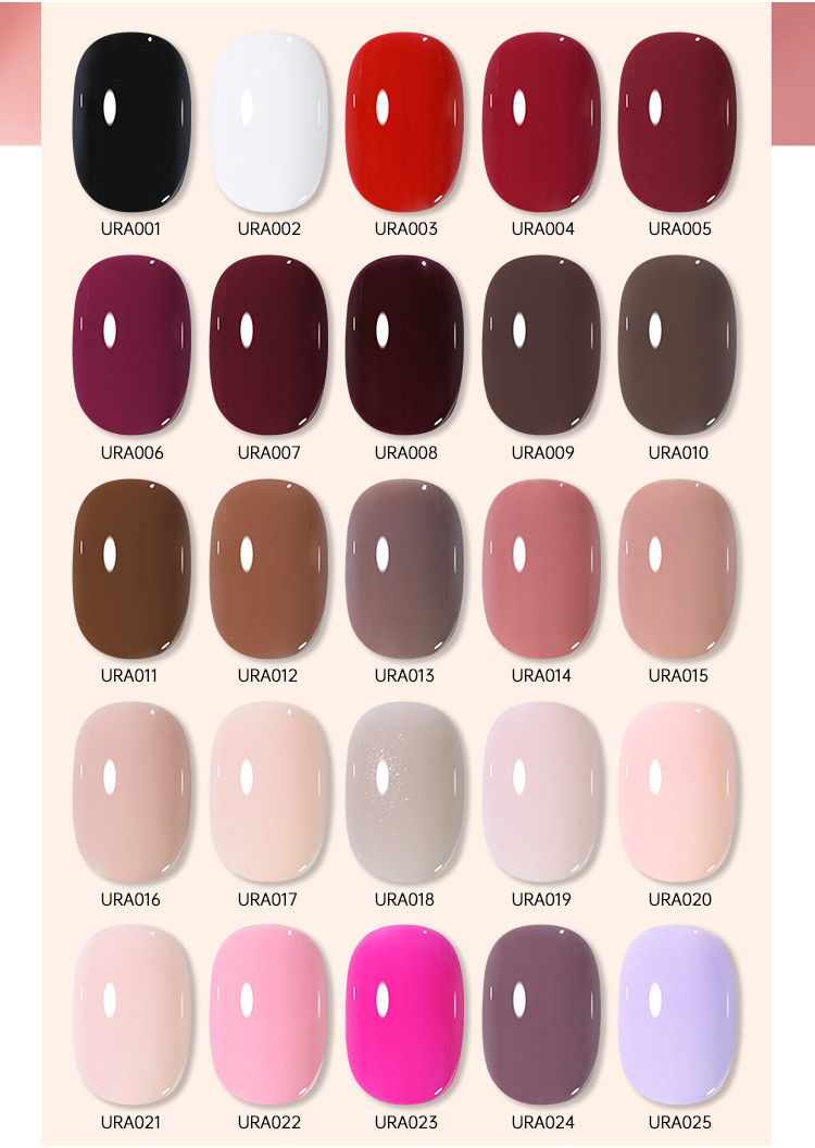 UR SUGAR 1Pc 15Ml Gel Nail Polish Long Lasting Soak Off UV Nail Art Gel ...