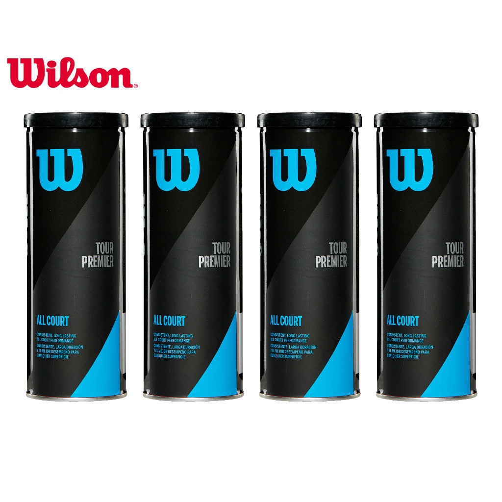 [4 Cans for 129] Pro-Level All Court Play! Wilson Tour Premier Tennis ...