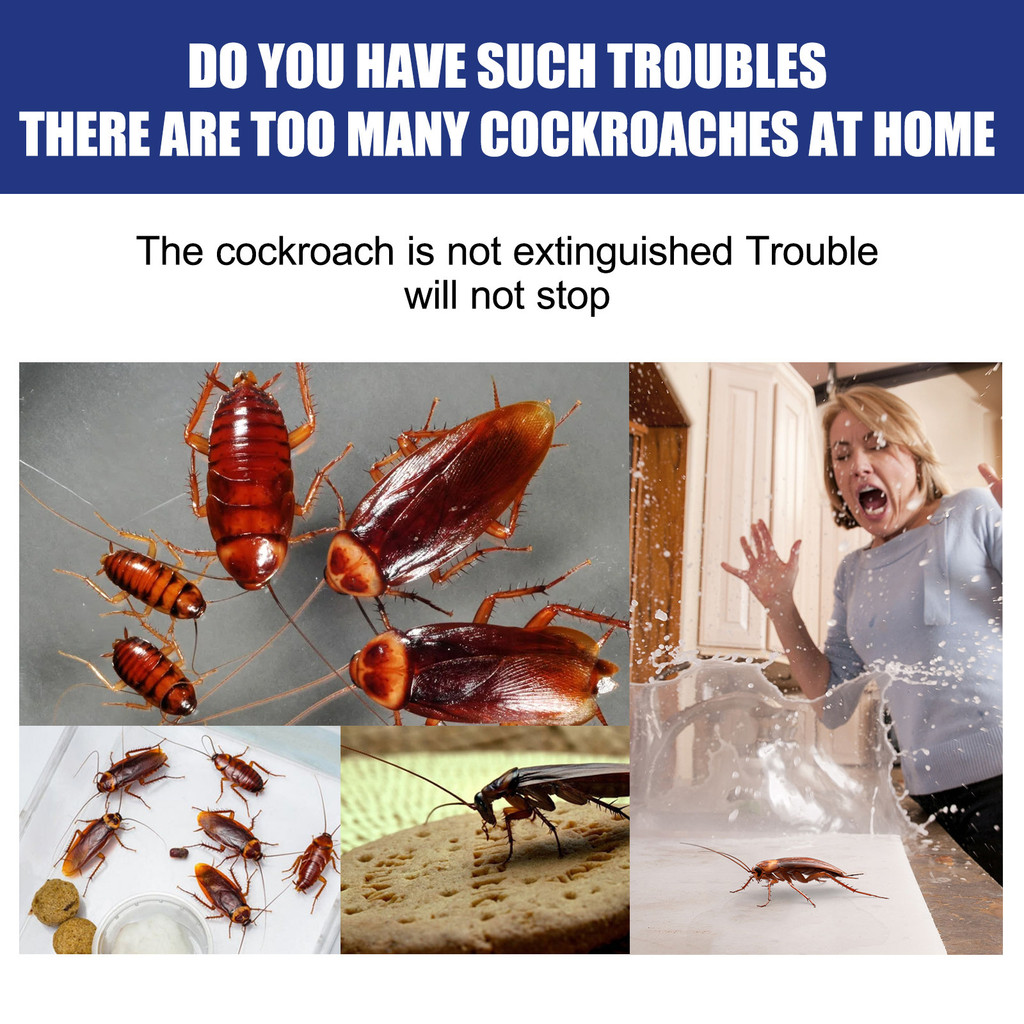 BUY 1 FREE 1 Ezlife 100g Cockroach Repellent Gel Roach repellent Non ...