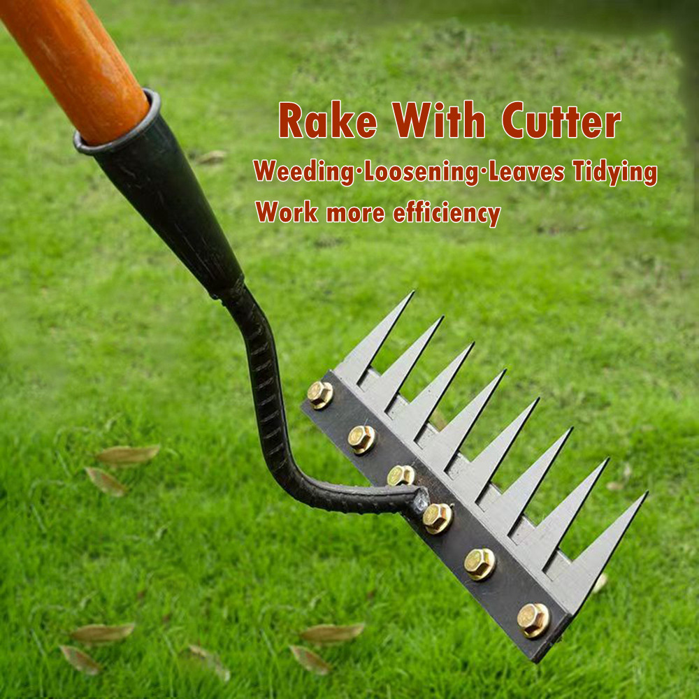 Bubble Wrap Weeding Rake Cangkul Rumput Tajak Bergigi Portable ...