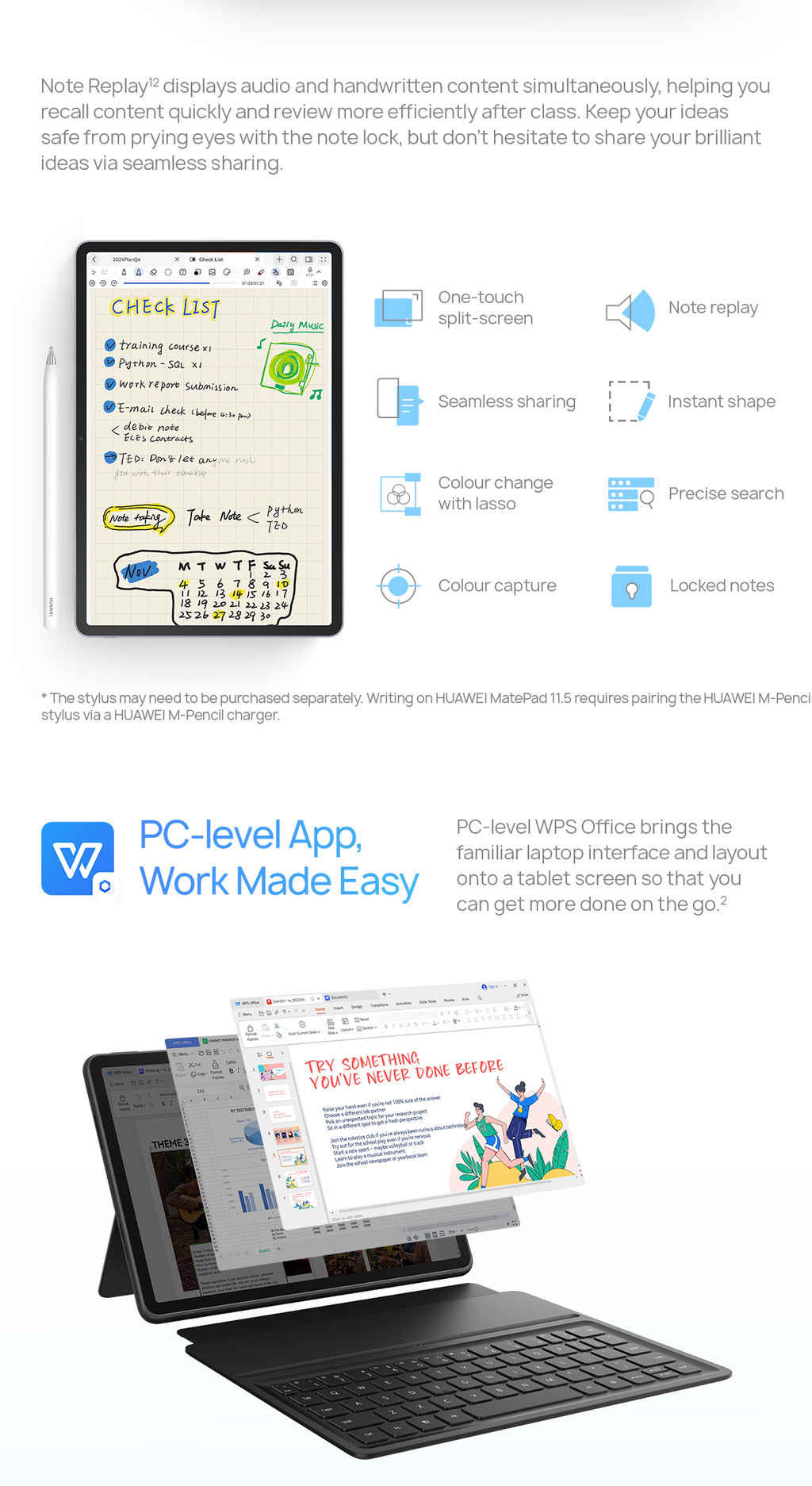 HUAWEI MatePad 11.5 | Standard 6GB+128GB | Tablet | PC-level WPS Office ...