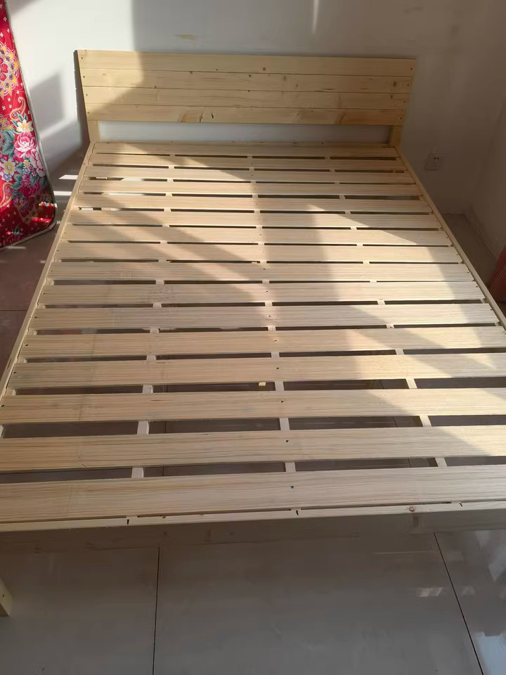 𝐁𝐌𝐙𝐀𝐑 𝑵𝑬𝑾 𝑨𝒓𝒓𝒊𝒗𝒂𝒍𝒔 Solid Wood Bed Frame With HeadBoard Katil Kayu 实木床 ...