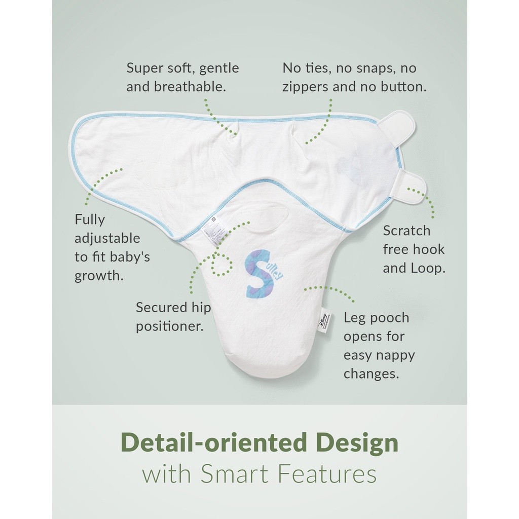 Mamaway Disney Princess Cocoon Baby Swaddle Wrap (2 Pack) | Shopee Malaysia
