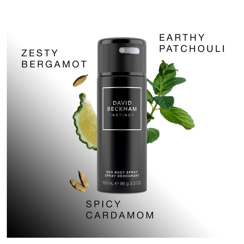 [DEC Exclusive] David Beckham Instinct EDP Gift Set (Fougere Perfume ...