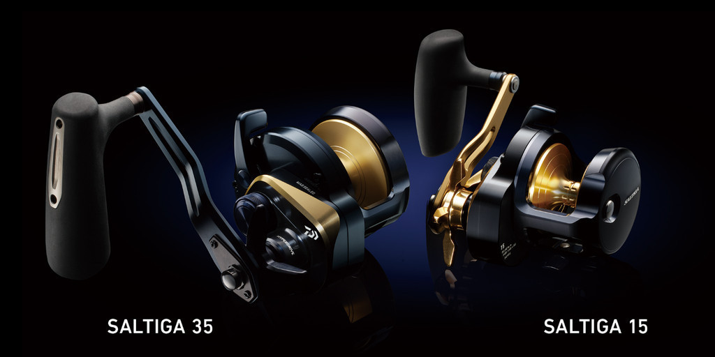 DAIWA 25 SALTIGA 35 Bait Reel Offshore Big Game Jigging Bottom GT Tuna ...