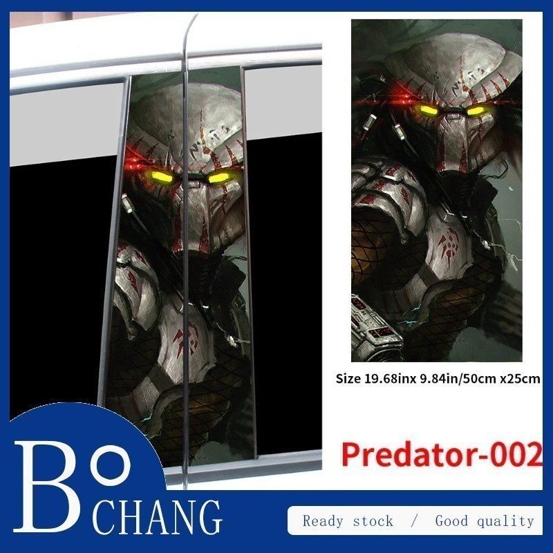 Predator DIY Car Stickers Auto B-pillar Car Center Column Decoration ...