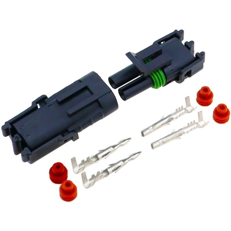 xps 1 Set 1 2 3 4 6 Pin Way Delphi GM Automotive Female Male Weather ...