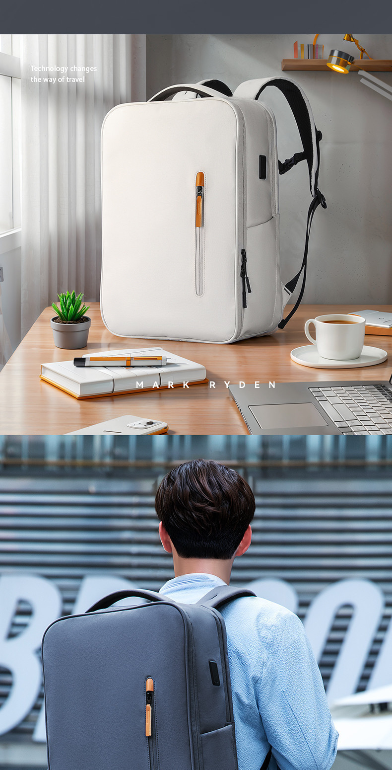 MARK RYDEN Leisure Backpack Minimalist Student Backpack | Shopee Malaysia