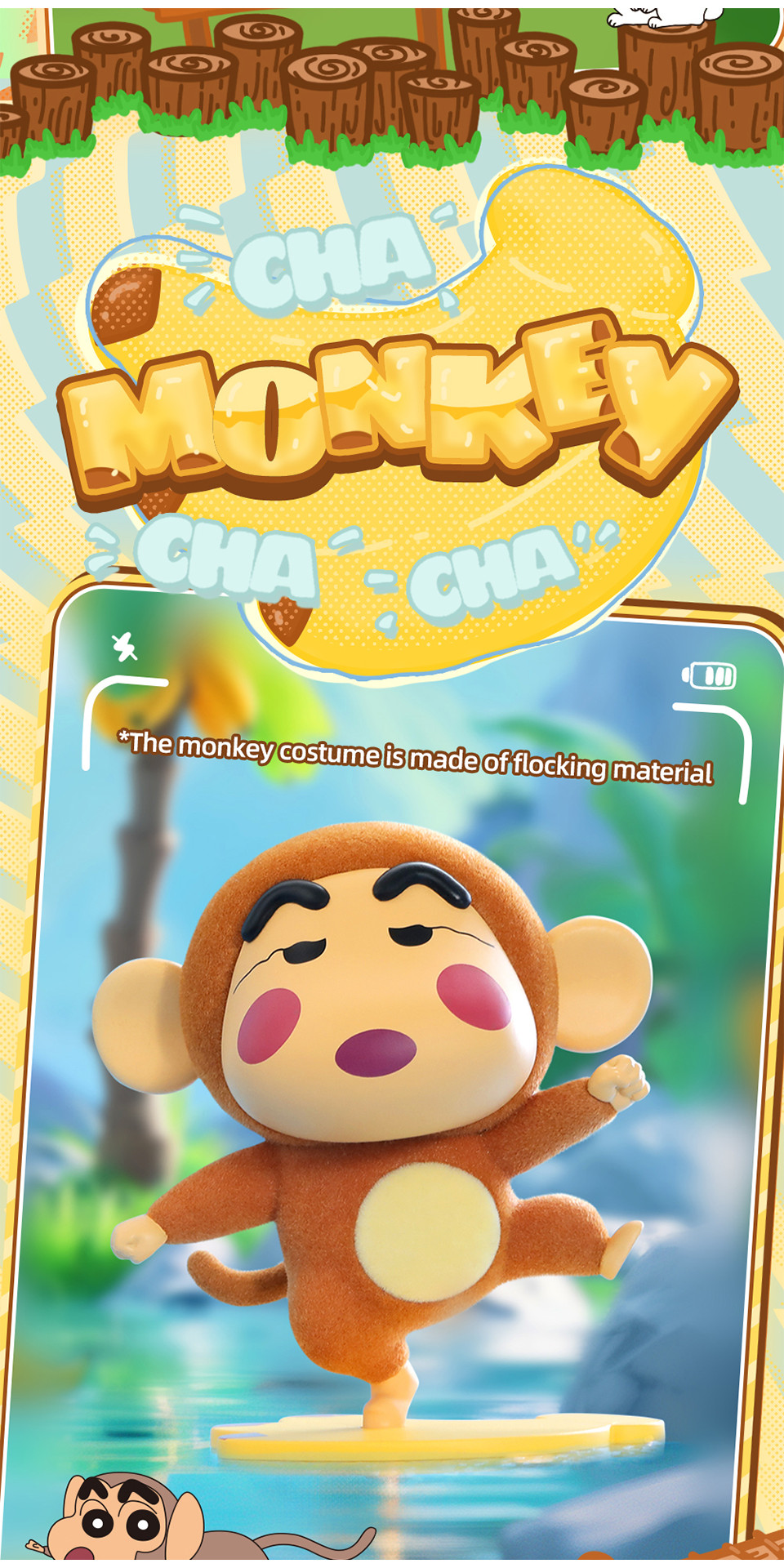 52TOYS Crayon Shinchan Animal Chachacha Figure Toy | Shopee Malaysia