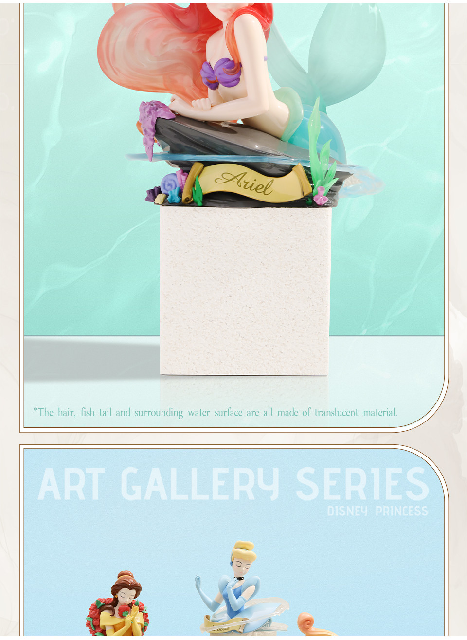 52TOYS Disney Princess Art Gallery Series Blind Box Figure Toy | Shopee Malaysia