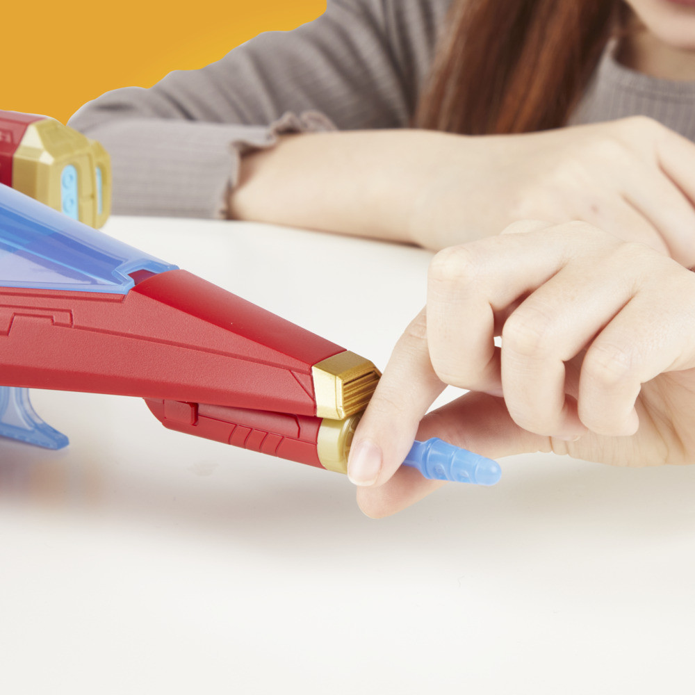 Avengers Epic Hero Series Iron Man Repulsor Blast Battle Jet 4"" Iron ...