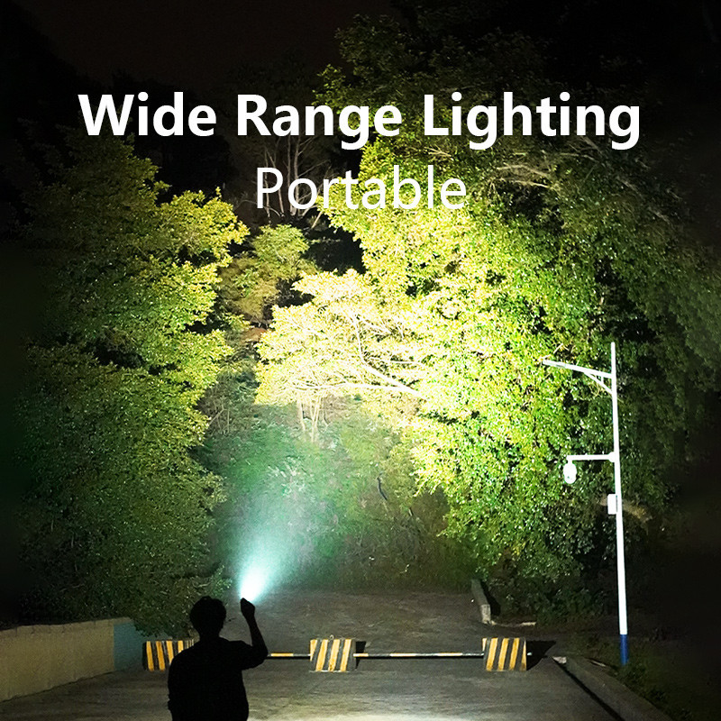 Smiling Shark SD5505 Mini Torch Light Led Flashlight XPG*4 1200 Lumens ...