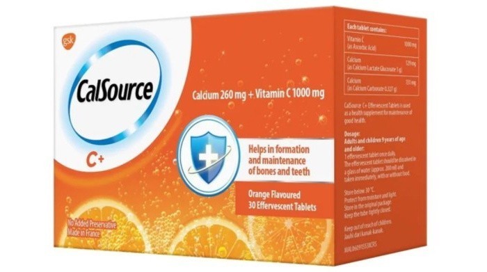 CalSource Effervescent (previously know as CA-C 1000 SANDOZ ...