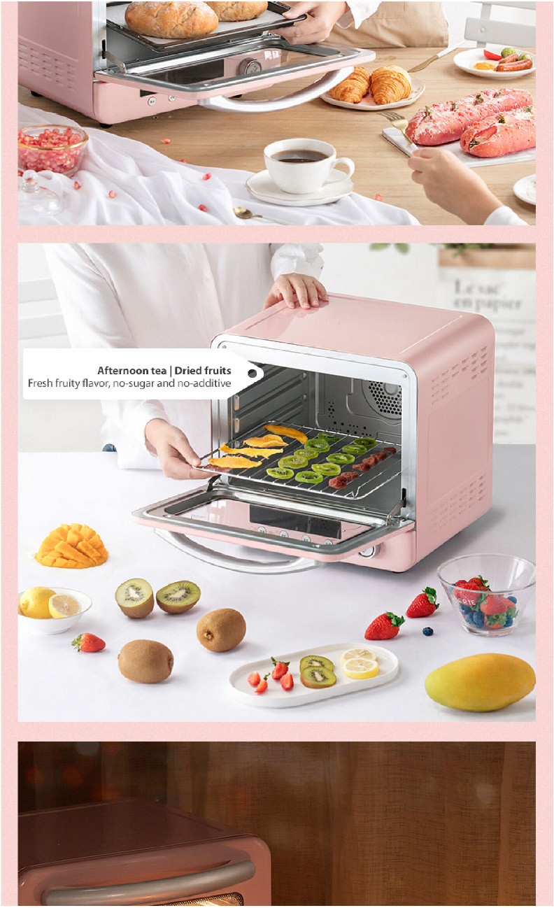 Bear Digital Control Electric Air Fryer Oven (20L) BSO-P200L Led ...