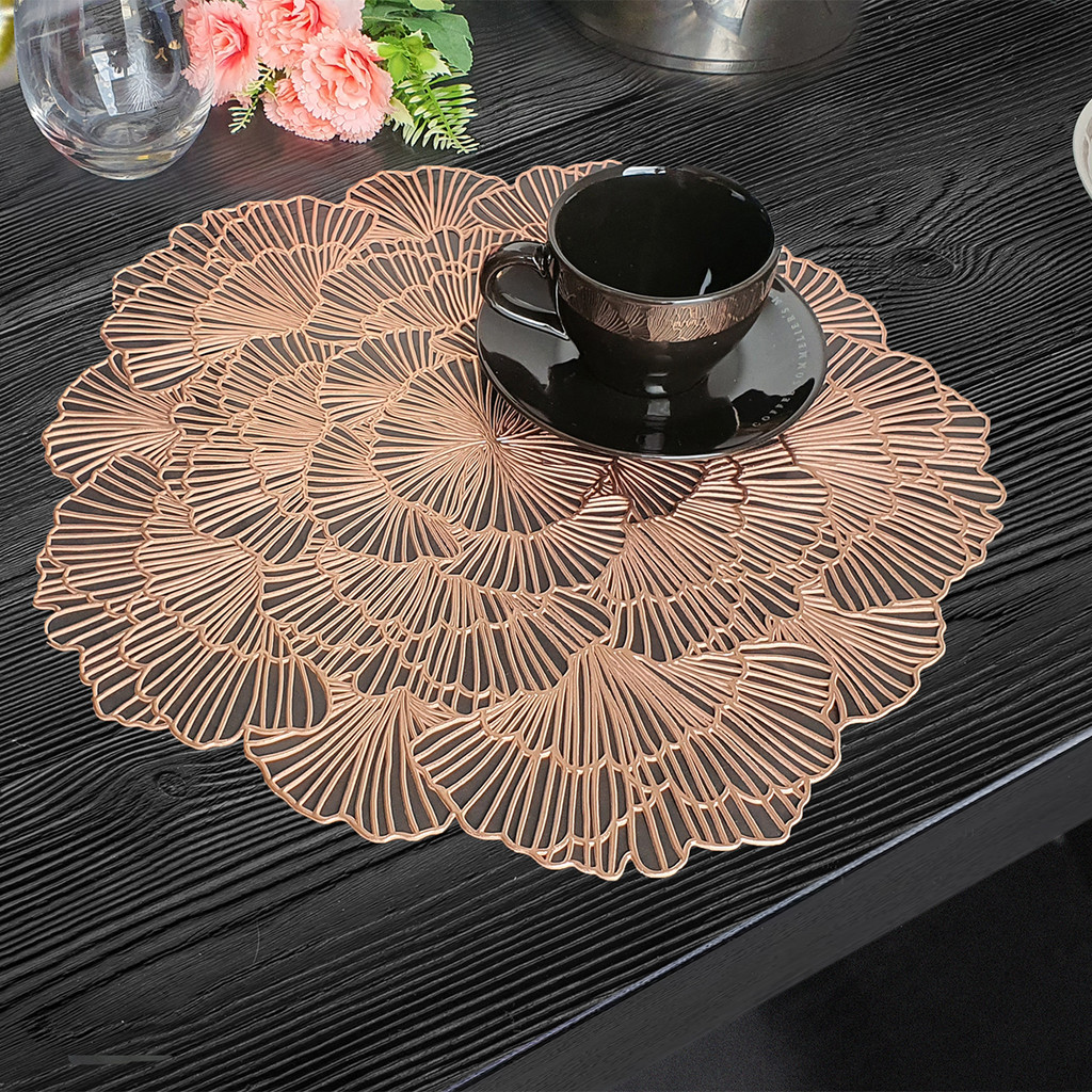 Alas Meja Pinggan Makan Bunga Flower Rose Table Mat Placemat 2025 Deco ...