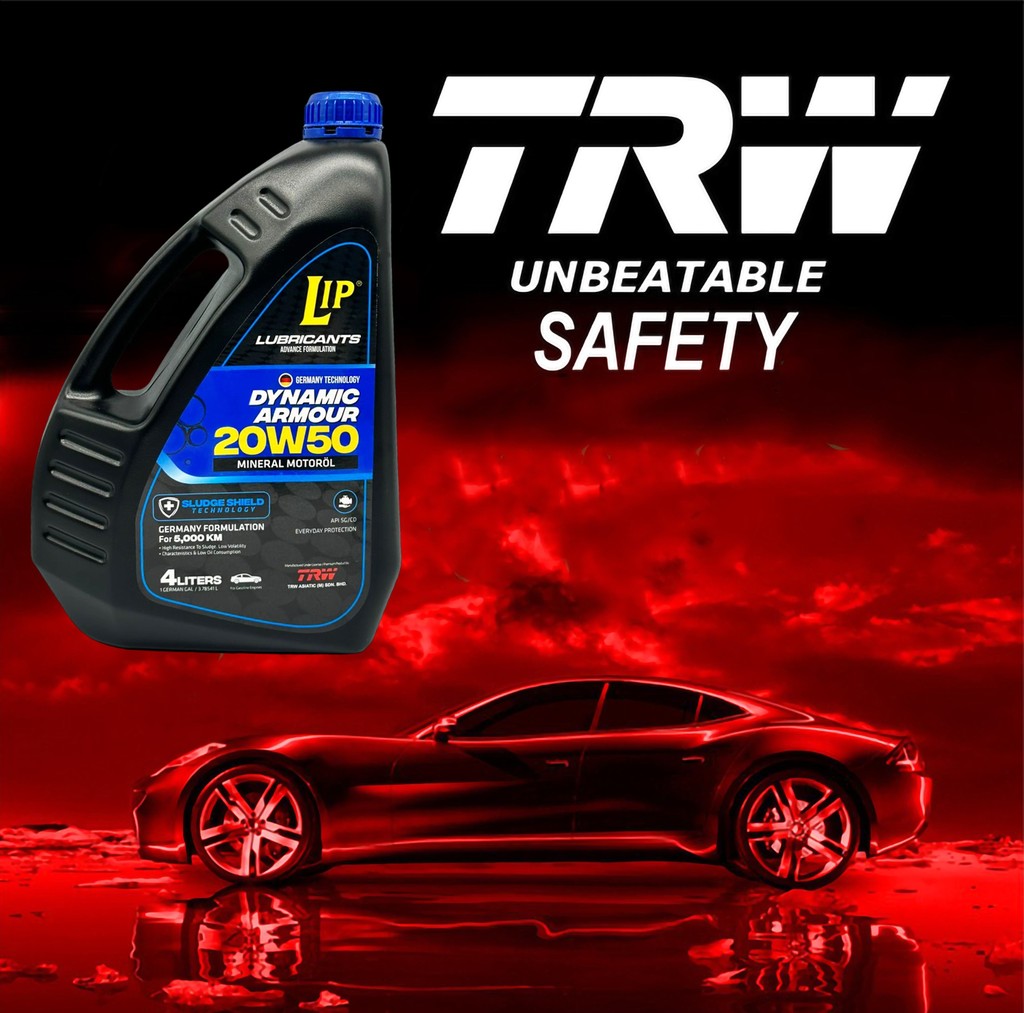 LIP by TRW | 20W50 Engine Oil API SG / CG Lubricants Mineral Motor Oil ...
