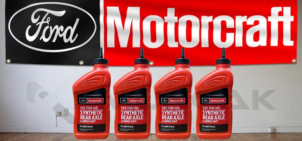 (100% Genuine) FORD Motorcraft | 75W140 Synthetic Rear Axle Lubricant ...