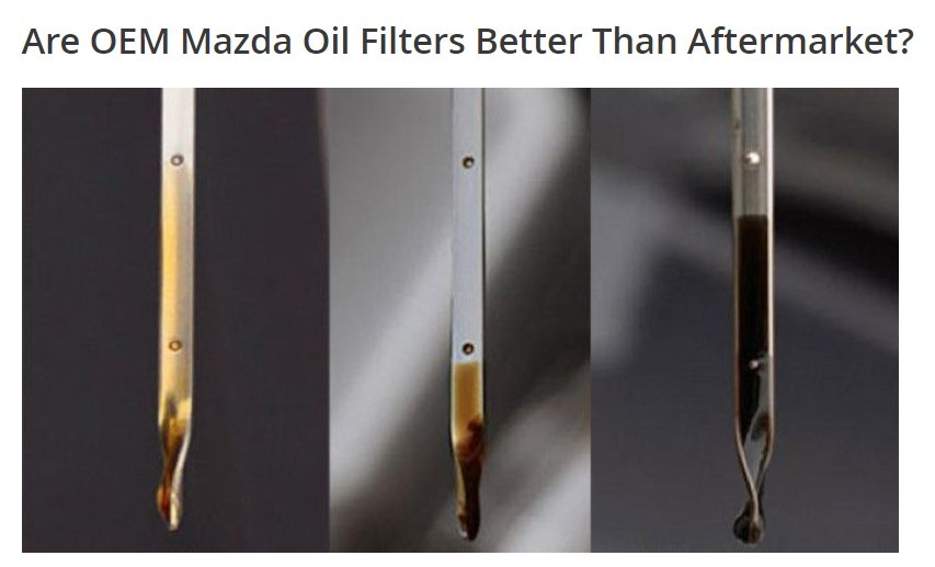 (100% Genuine) Mazda OIL FILTER B6Y114302A - Mazda 2 Mazda 3 | Shopee ...