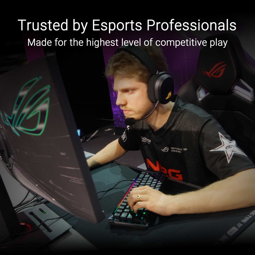 ASUS ROG Falchion Ace HFX 65% Analog Gaming Keyboard PBT Hall Effect ...